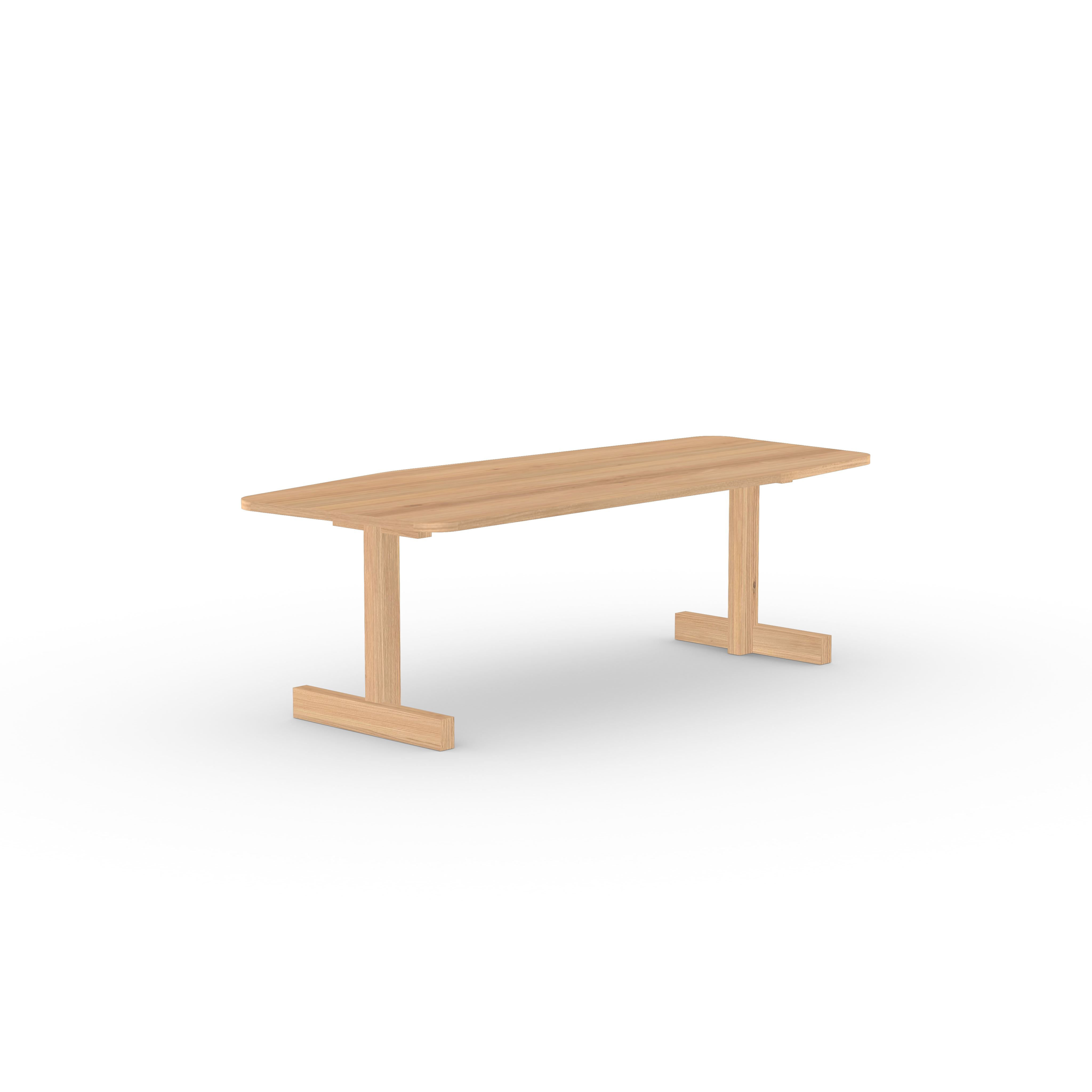 Base Table Oak natural lacquer Paper Standard Oak natural lacquer (0008 ...