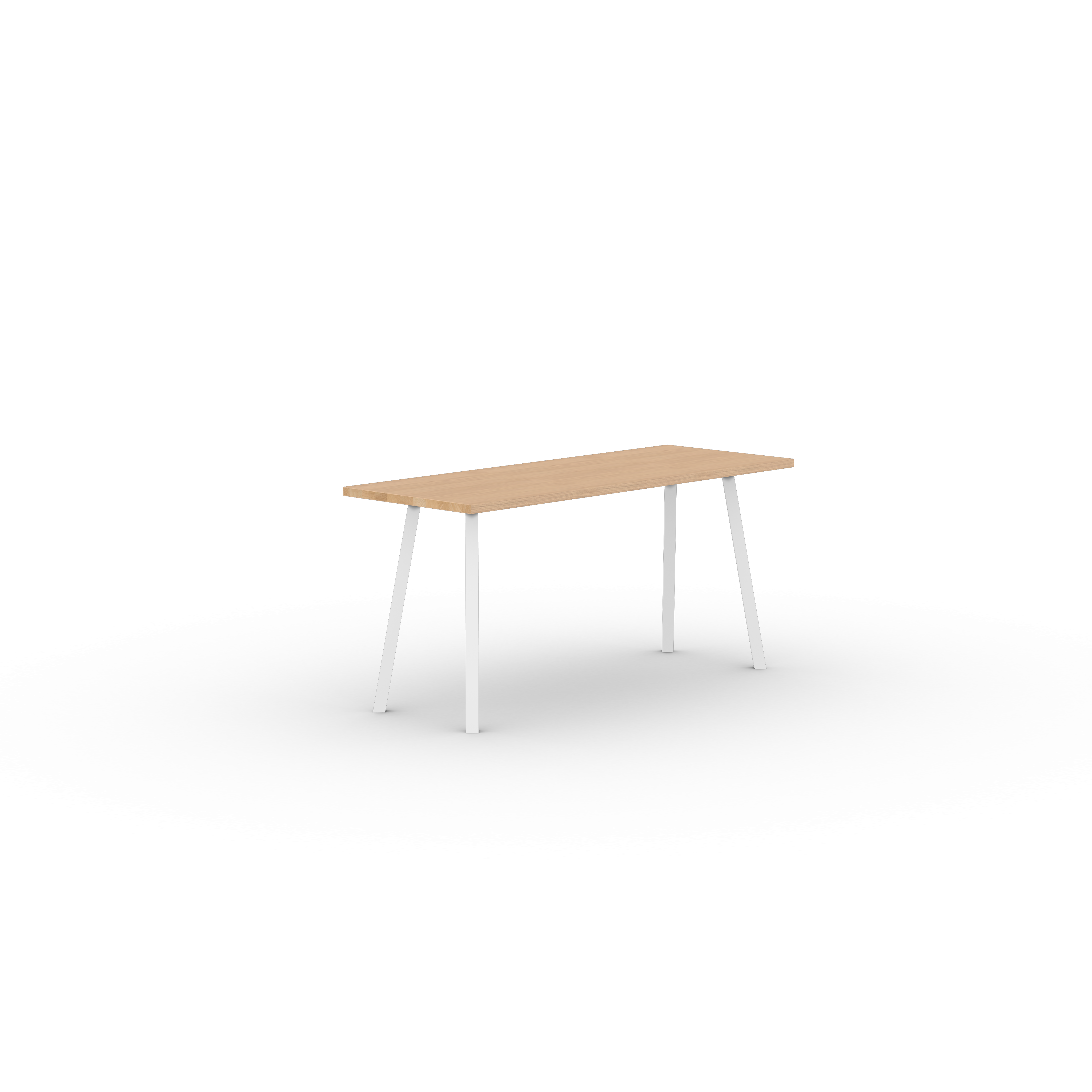 New Classic Home Desk Staal witte poedercoating Rechthoekig Standaard ...
